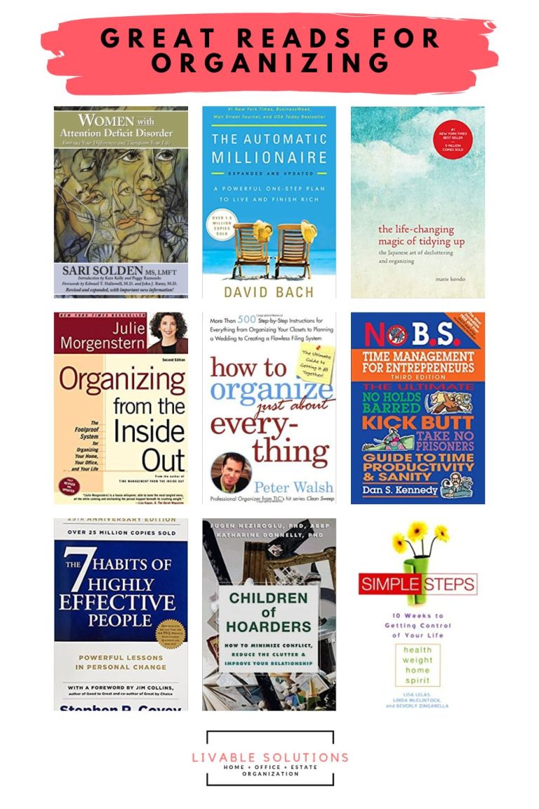 10 Great Organizing Books to Create Order in 2023 - Livable Solutions