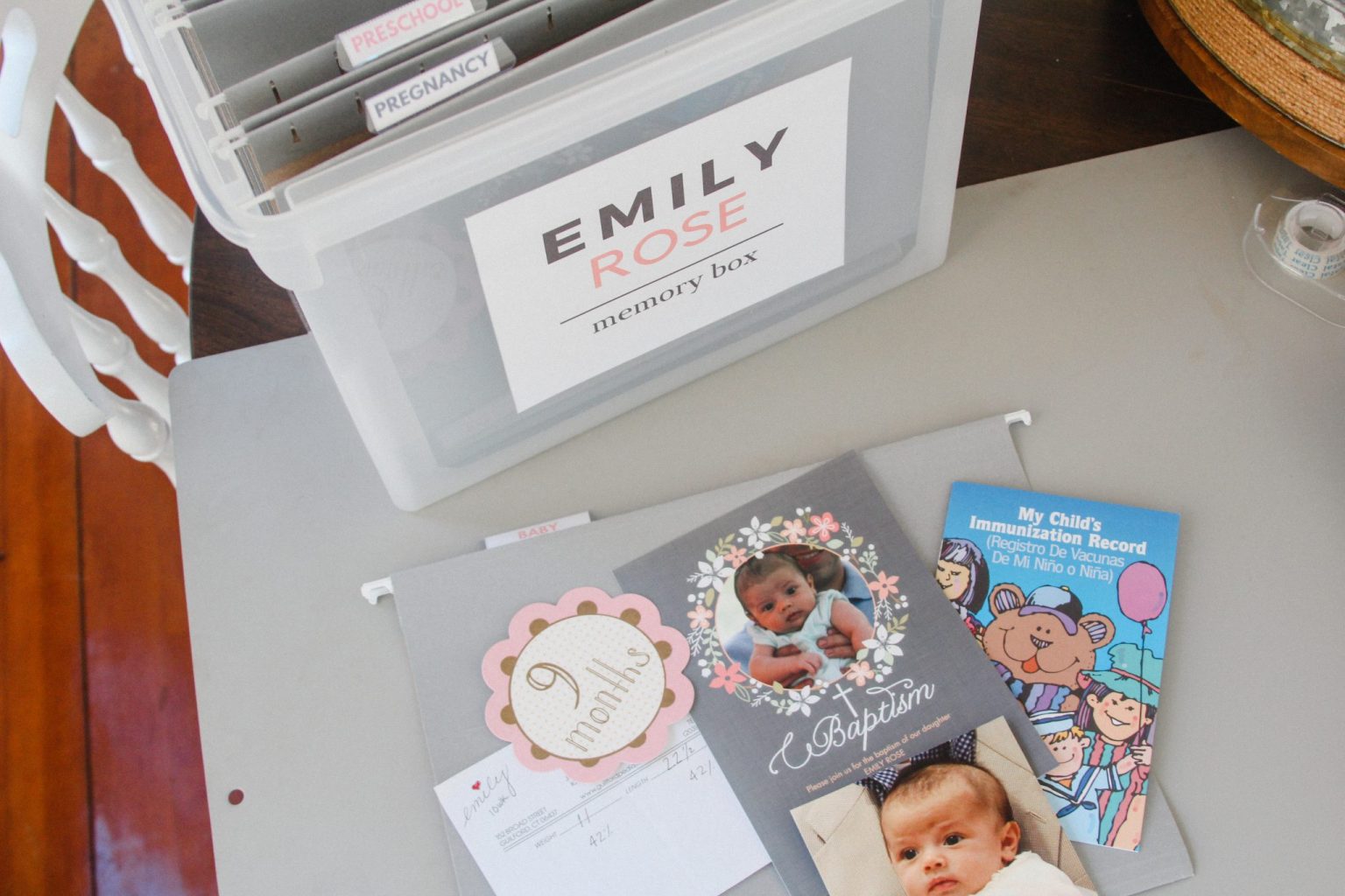 How to Create a Kids Memorabilia Box - Livable Solutions