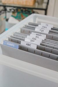 How To Organize Small Business Paper Work - Livable Solutions