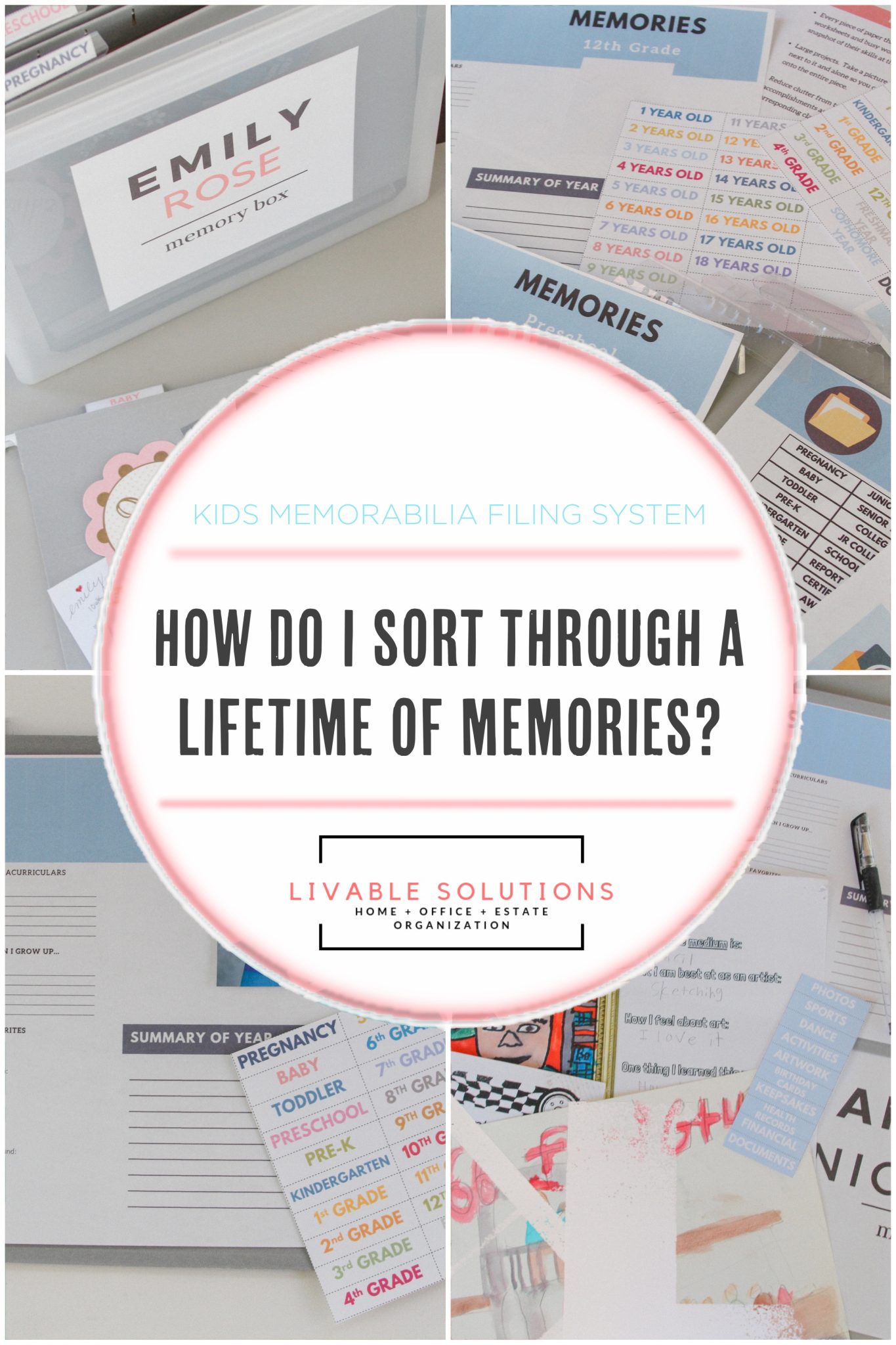 How to Create a Kids Memorabilia Box - Livable Solutions