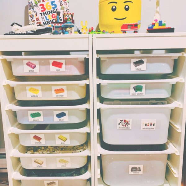 Genius LEGO Organization Ideas from a Professional Organizer - Livable ...