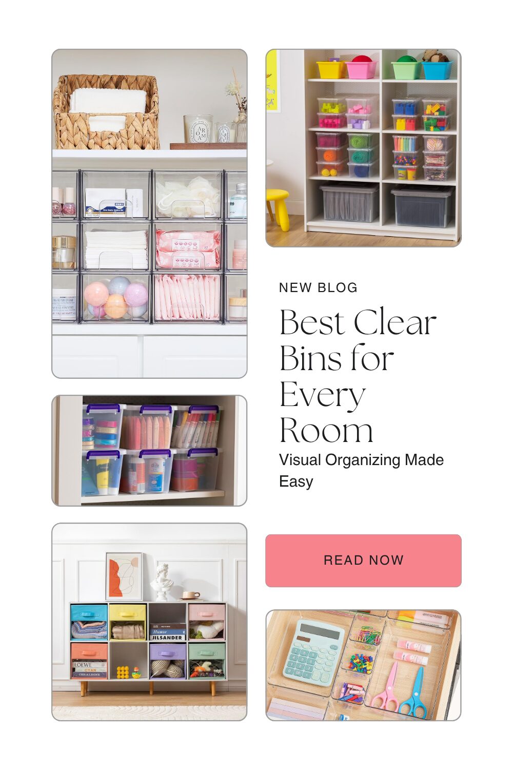 The Best Clear Storage Bins for Every Room: Visual Organizing Made Easy ...